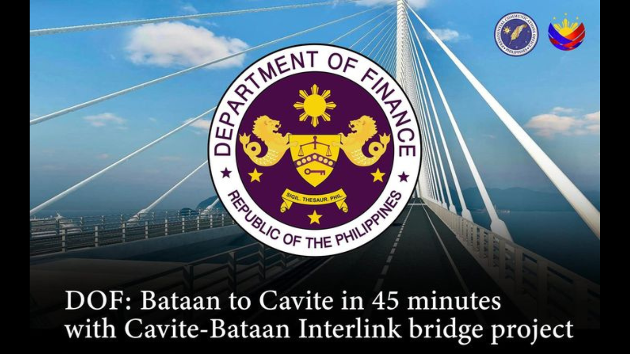 DOF: BATAAN TO CAVITE IN 45 MINUTES WITH CAVITE-BATAAN INTERLINK BRIDGE ...