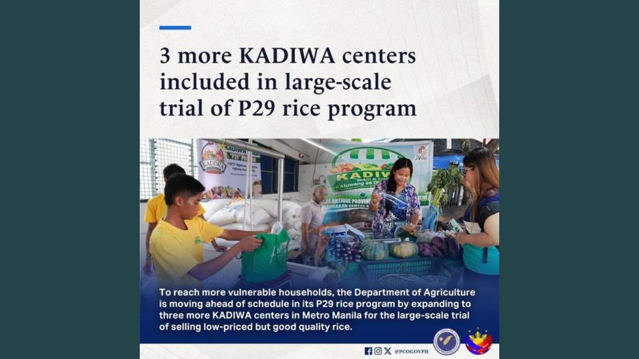 3 MORE KADIWA STORES ADDED IN METRO MANILA – The Bench Files