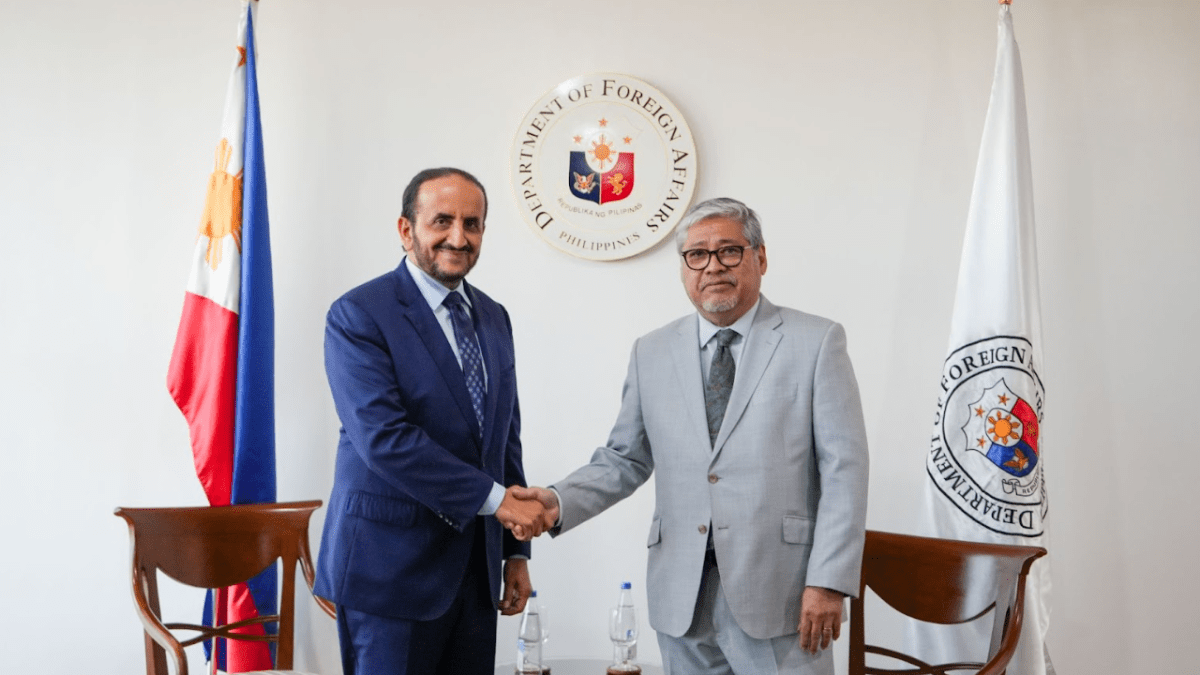 SFA MANALO RECEIVES OMANI UNDERSECRETARY FOR POLITICAL AFFAIRS – The ...